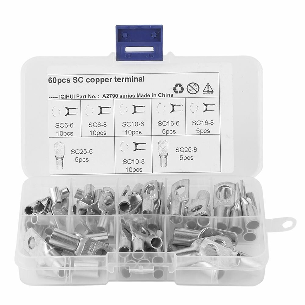 60шт SC-терминалов для проводов