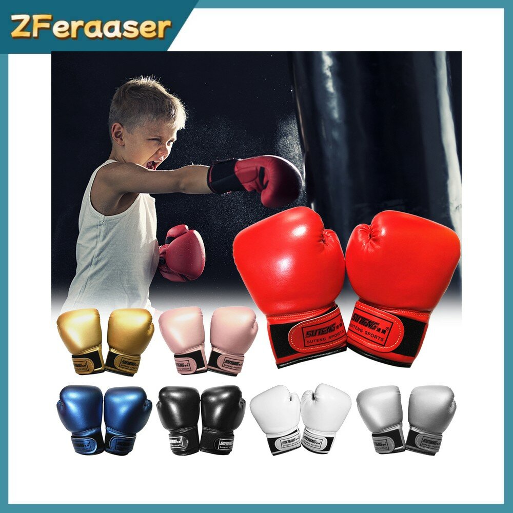 Детские Боксерские Перчатки Для Кикбоксинга Муай Тай, Оборудование для боксерских Груш, Для Детей от 3 до 10 лет
