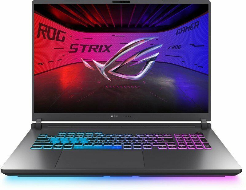 Ноутбук ASUS ROG Strix G18 G815JMR-S9063 18", 2025, IPS, Intel Core i9 14900HX 2.2ГГц, 24-ядерный, 16ГБ DDR5, 1ТБ SSD, NVIDIA GeForce RTX 5060 для ноутбуков - 8 ГБ, без операционной системы,