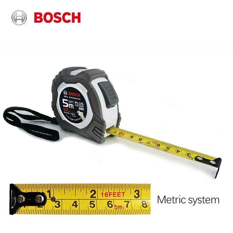 Bosch Измерительная рулетка Строительная 5м x 18мм