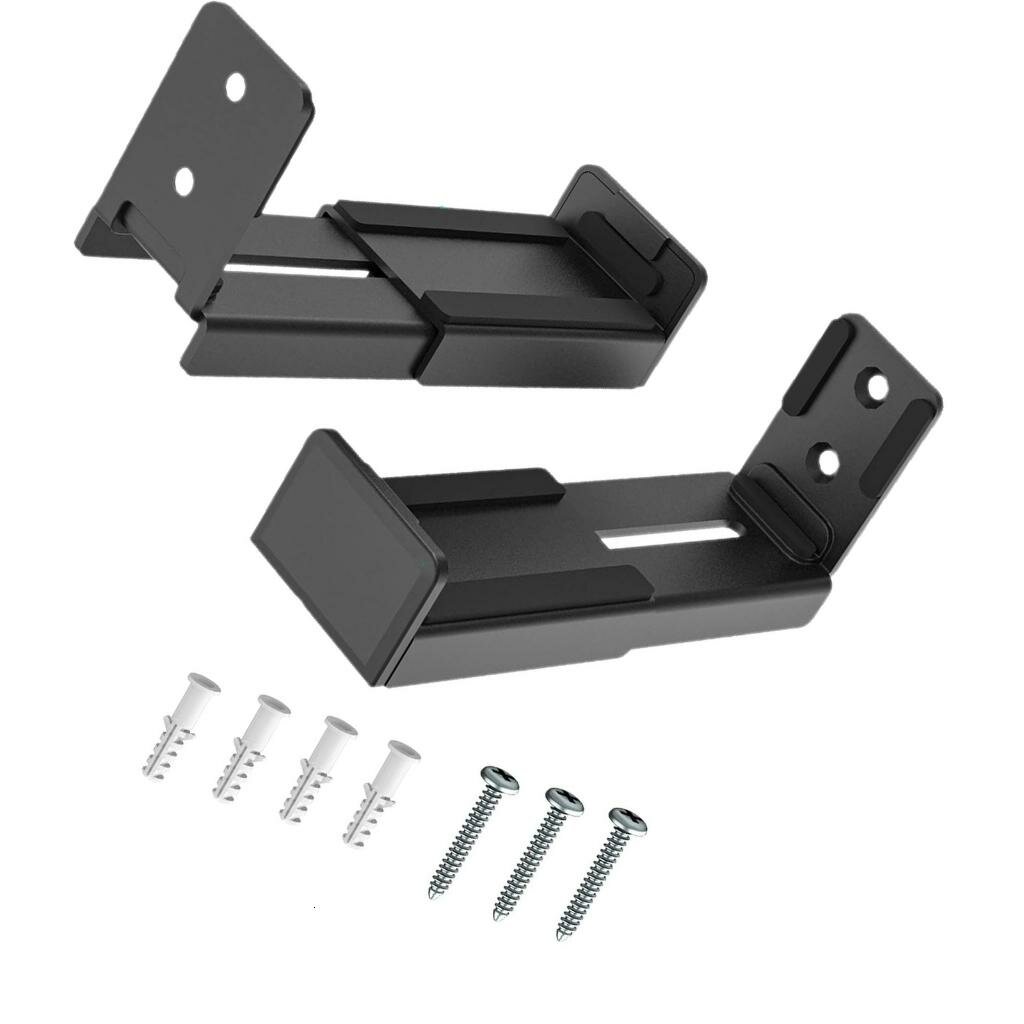 Кронштейн для саундбара металлический антискользящий, Черный