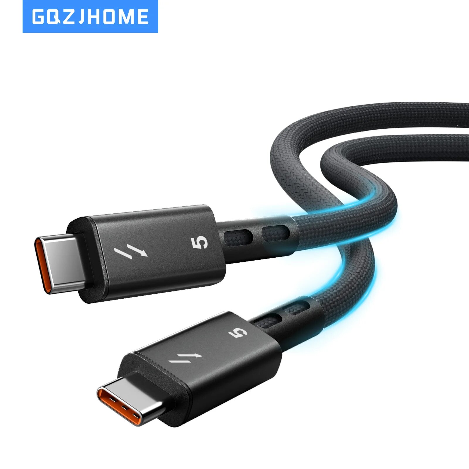Thunderbolt 5 USB 4.0 Type-C кабель 80 Гбит/с 240 Вт — фото 1