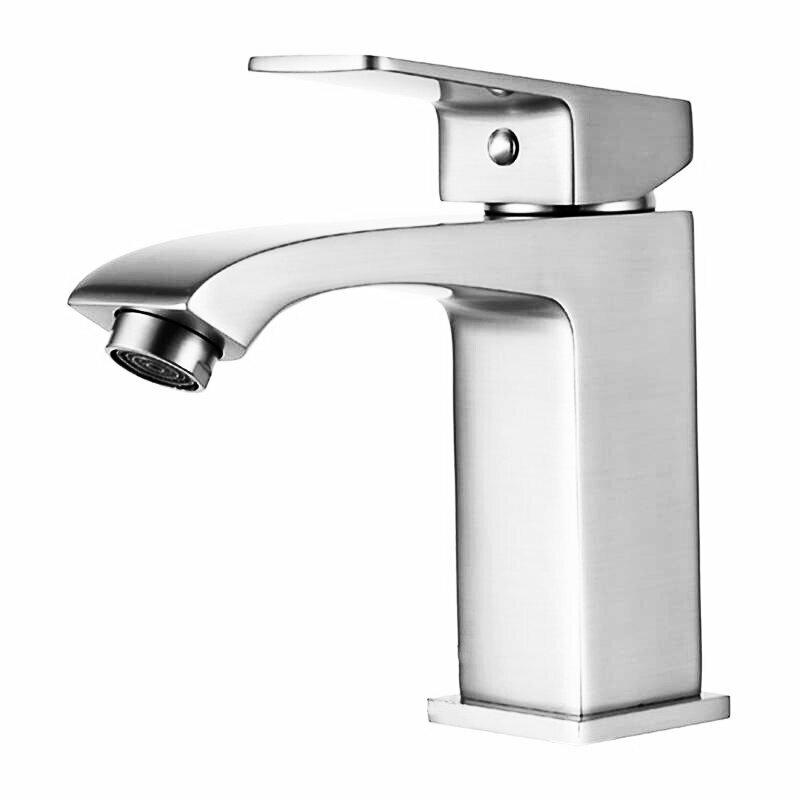 Смеситель для умывальника F1076 Frap хромированный, латунный корпус