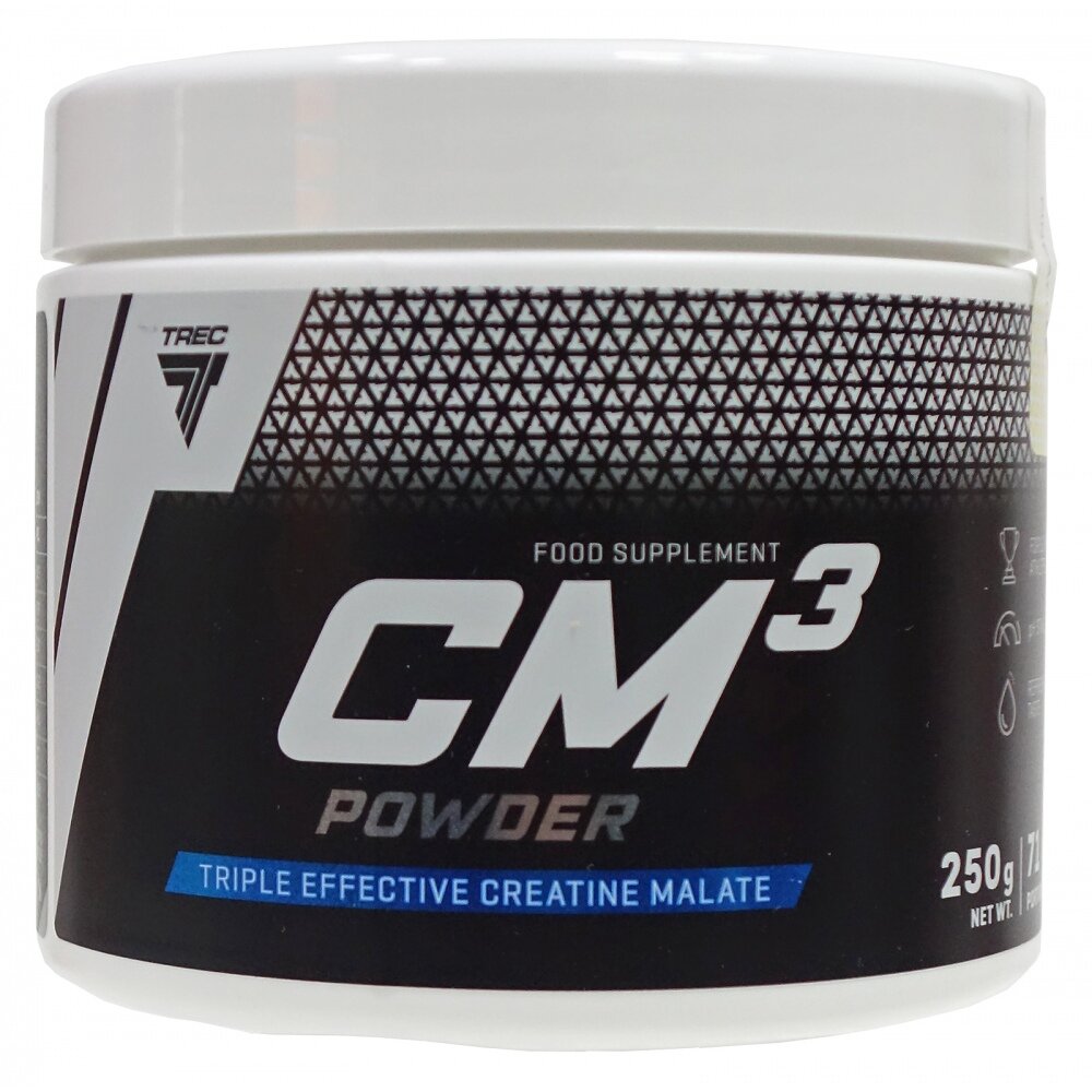 Креатин Trec Nutrition CM3 Powder, 250 г, Вкус Pink Grapefruit / Розовый Грейпфрут