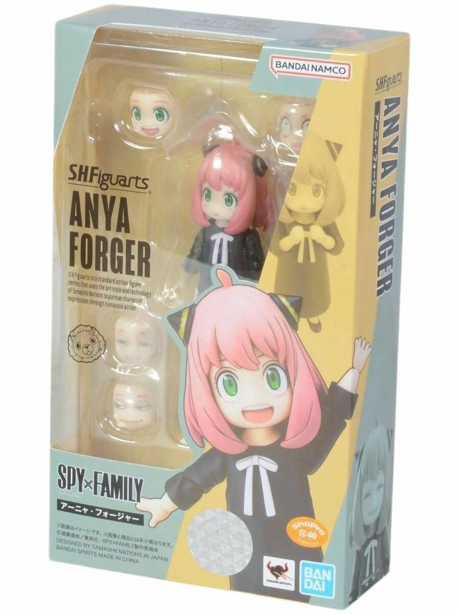 Фигурка Bandai Tamashii Nations S.H.Figuarts. Spy X Family: Anya Forger