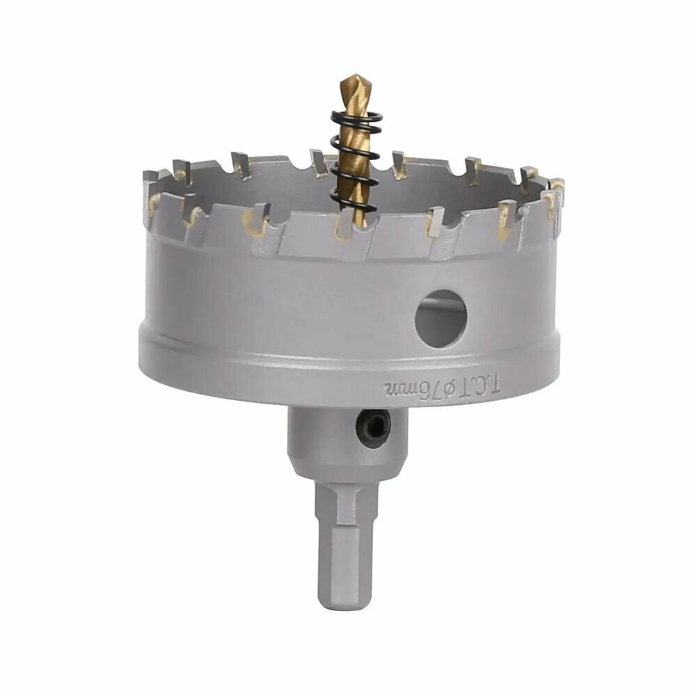 76мм наконечник из карбида вольфрама TCT кольцевая пила сверло стальной металлический сплав резец