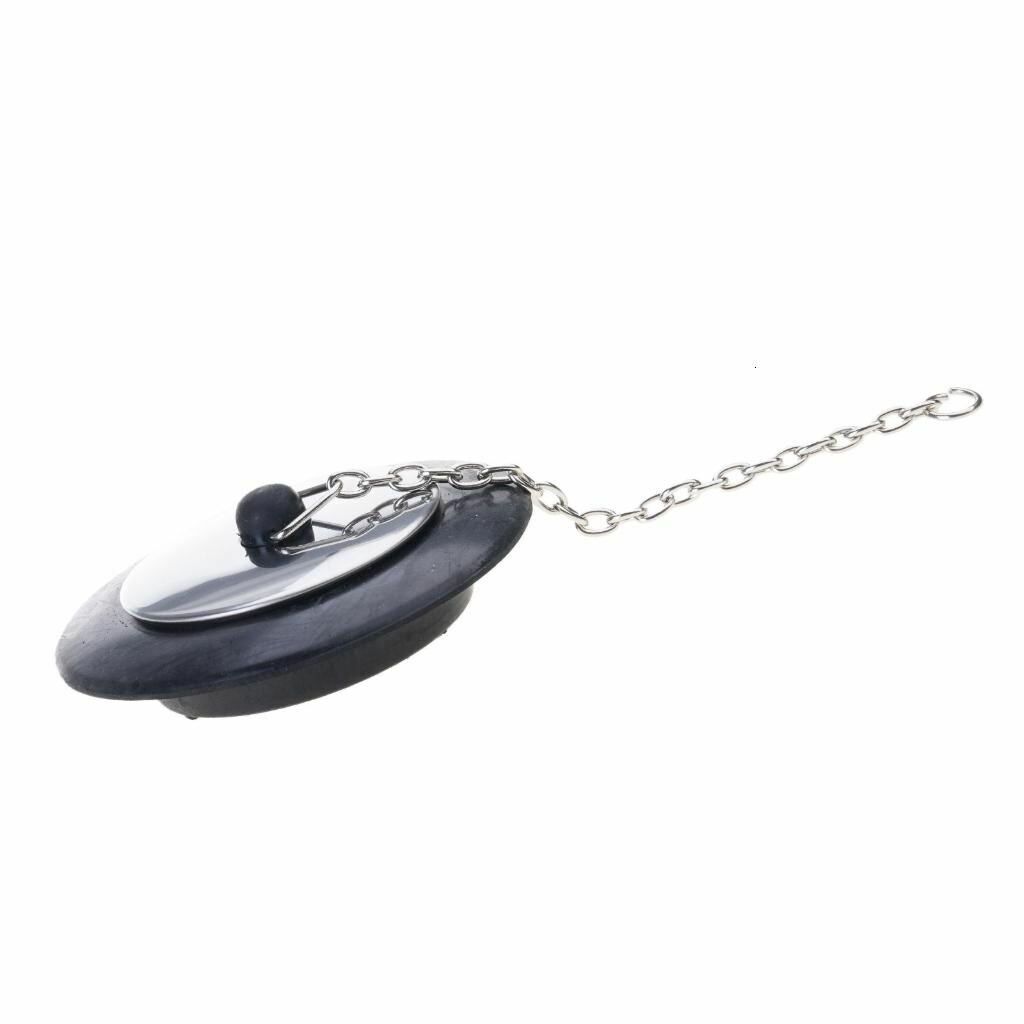 Сливные заглушки для ванной и раковины, - 5 см с цепочкой длиной 10 см