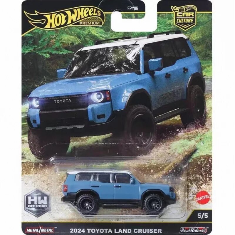 Hot Wheels Car Culture 2024 Toyota Land Cruiser, голубой