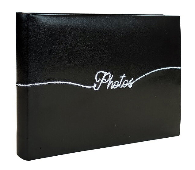 Фотоальбом Полином 10х15 см 36 фото, Черный бумажник