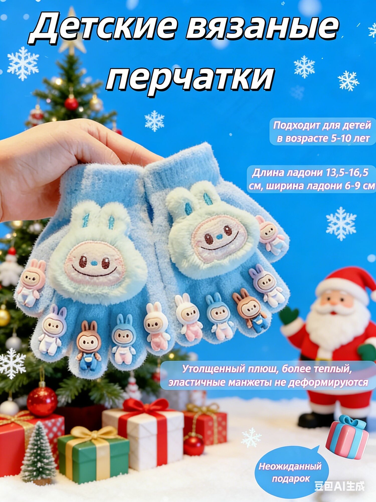 Варежки для девочек
