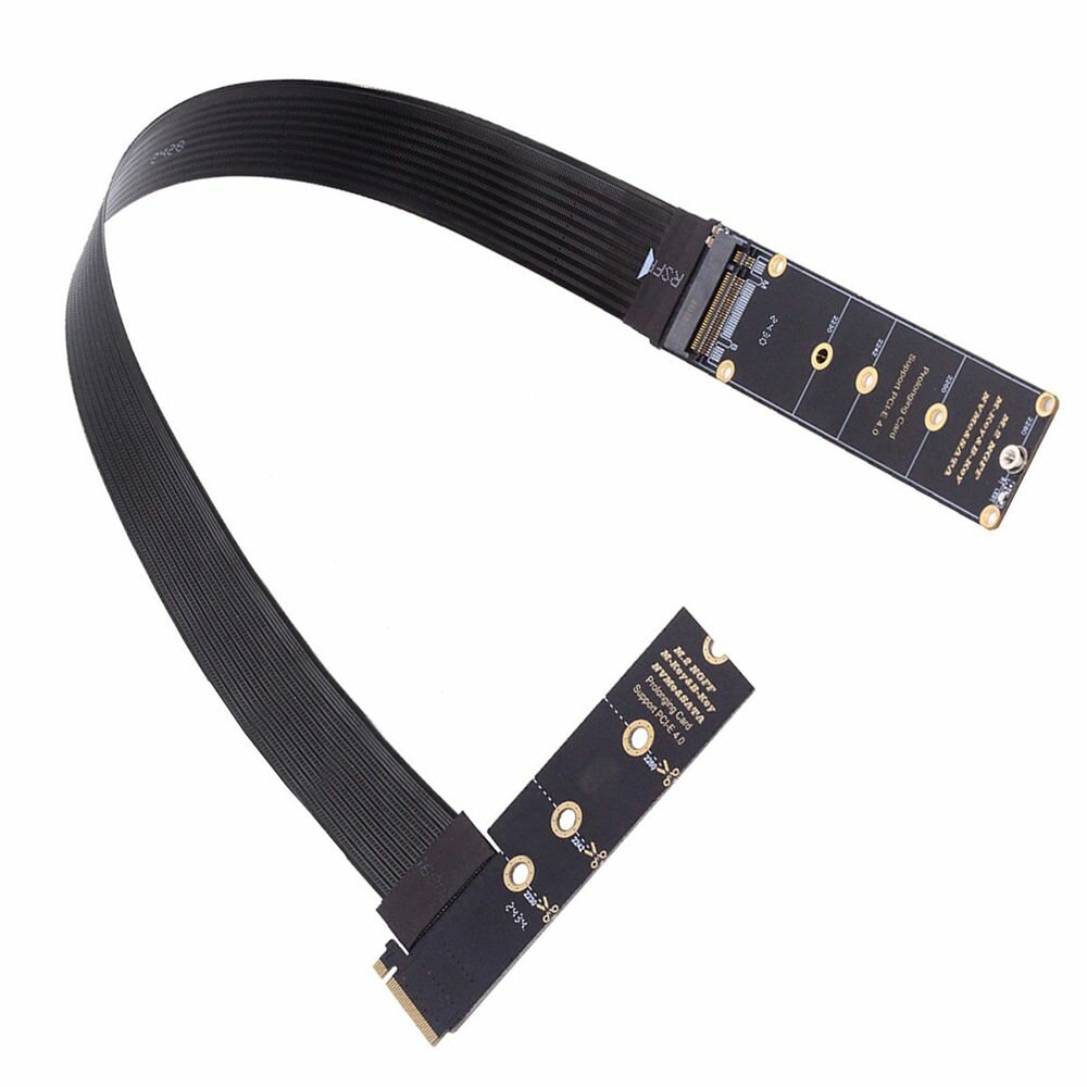 Удлинитель NGFF(M.2) 2230/2242/2260/2280 M&B-key, угловой, 30см (ORIENT M2-CM2-30L)