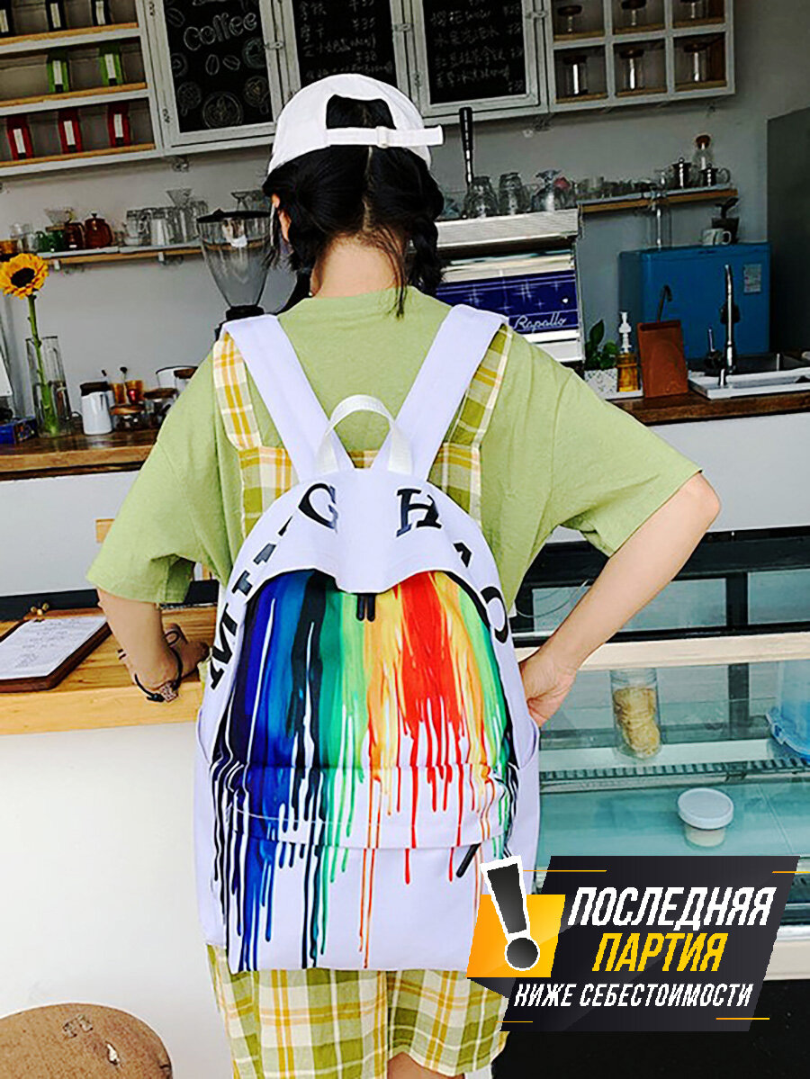 Рюкзак женский для школы для ноутбука, портфель школьный