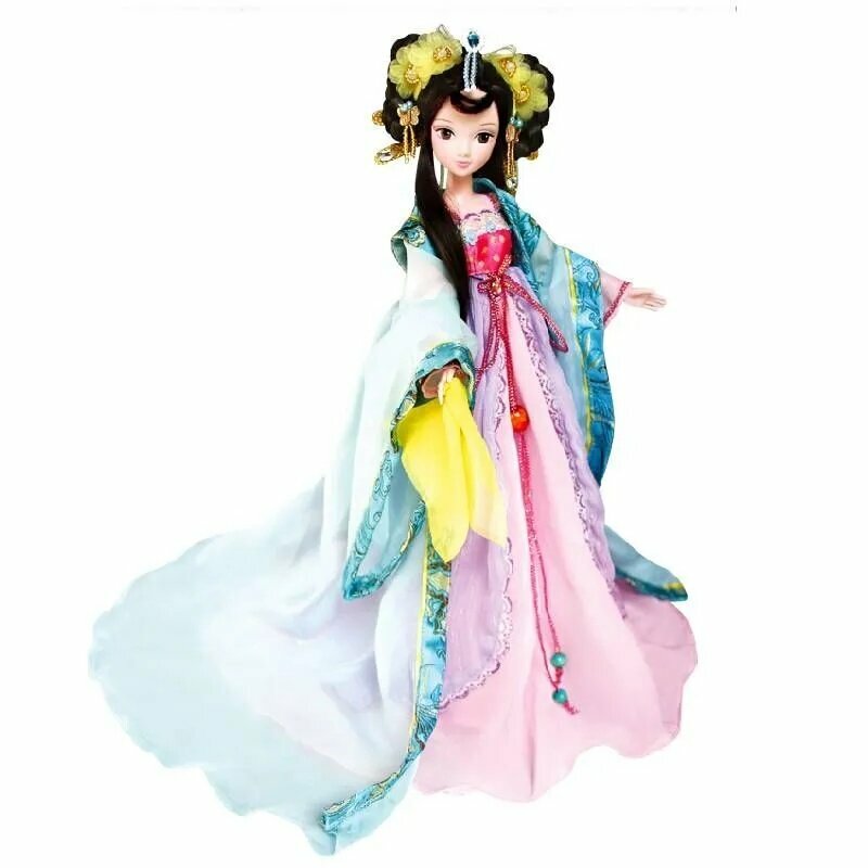 Кукла BJD Toys Kurhn 28 см 10 подвижных суставов Китайский древний костюм мифический детский подарок для девочек. без оригинальной коробки