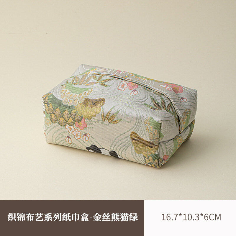 Китайская ретро коробка для салфеток, легкая роскошь, держатель для салфеток, тканевый чайный столик, чехол для салфеток для гостиной, домашнего использования
