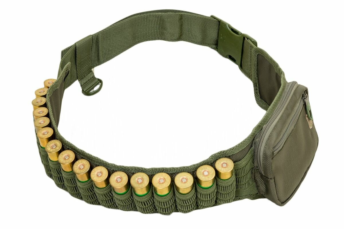 Патронташ открытый с подсумком Скандинавия