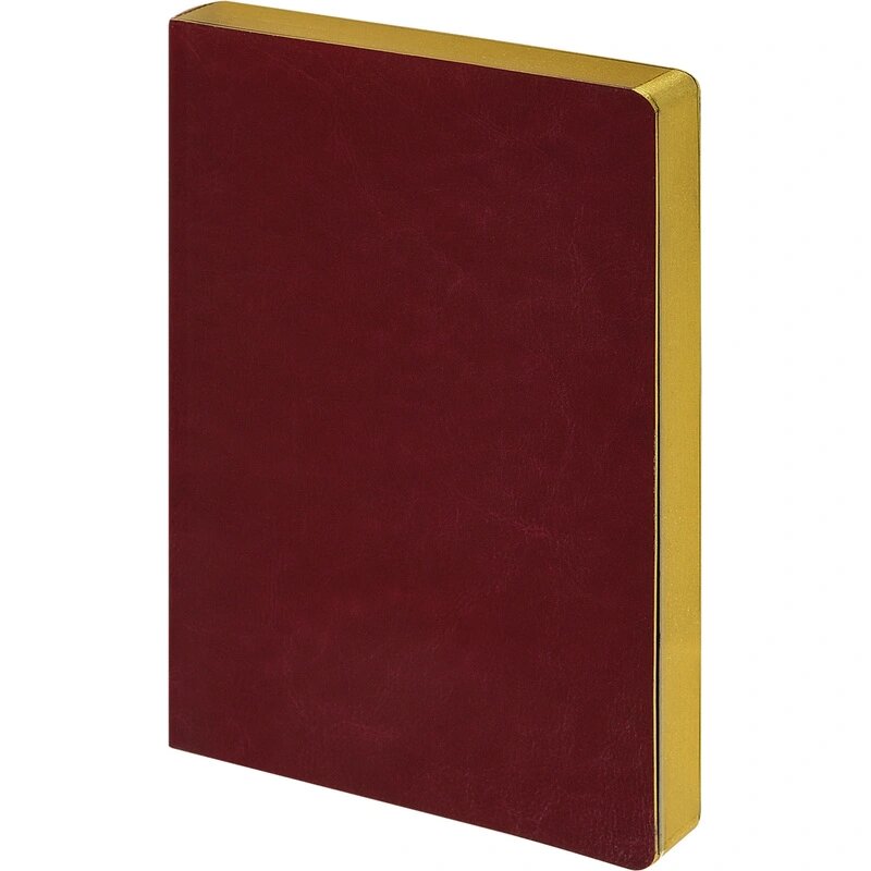 Ежедневник недатированный А5 MEGAPOLIS NEBRASKA FLEX борд/зол. обр 3-692/01