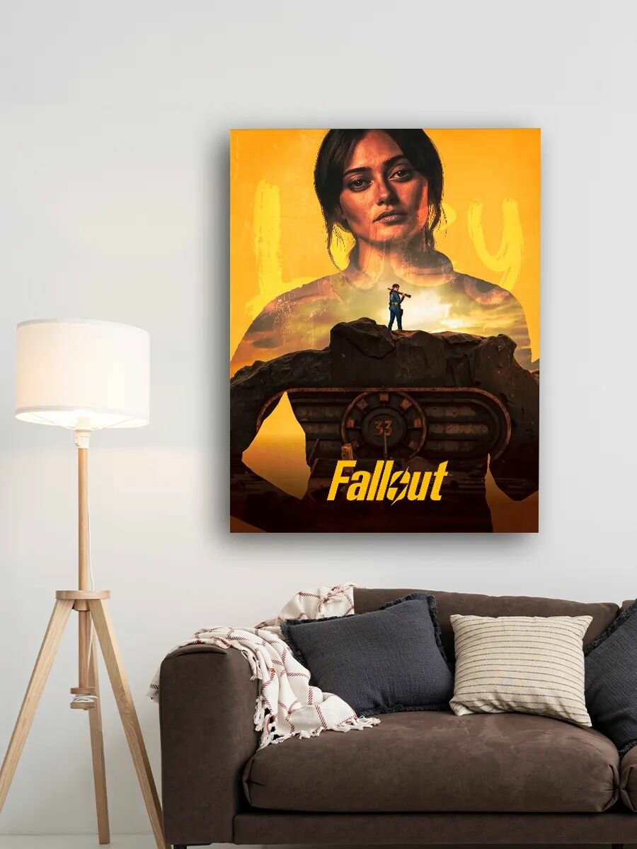 Постер на стену Fallout , плакат 1шт, А2 размер. — фото 1
