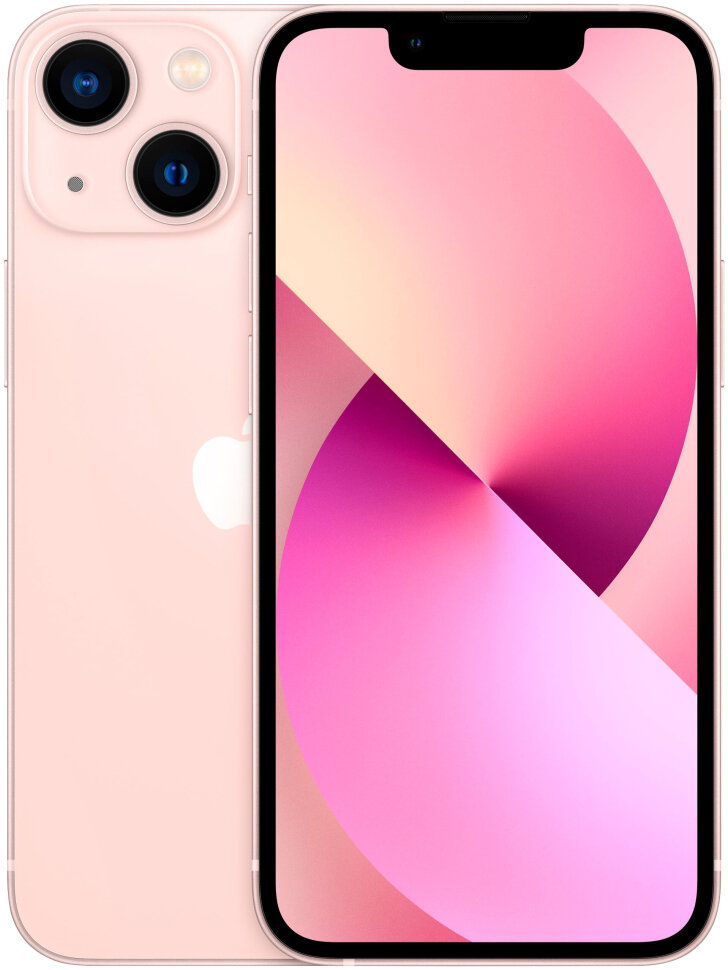 Apple iPhone 13 256Gb (NanoSim+eSim) Pink (Розовый) (без RuStore)