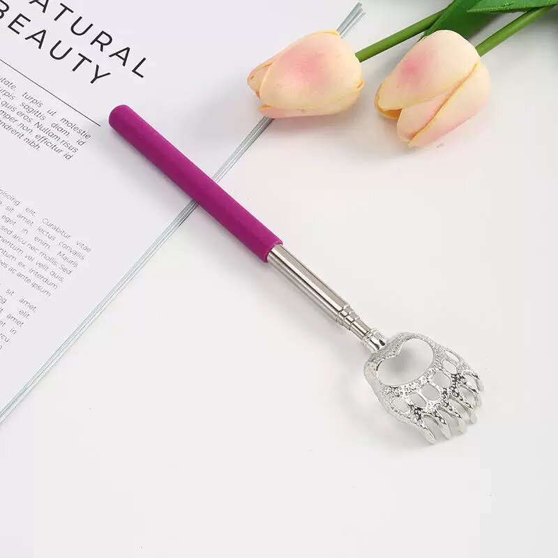 Массажер-чесалка для спины из нержавеющей стали «Медвежья лапа», не нужно обращаться за помощью, телескопическая