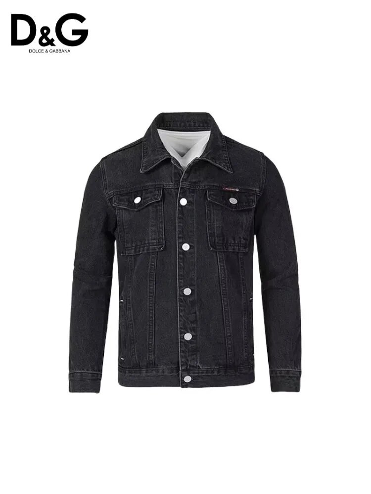 Куртка Dolce&Gabbana Джинсовые косухи, винтажные + грубый пошив