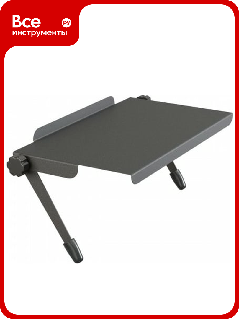 Навесная полка для аксессуаров РЭМО S1002 черная 960061