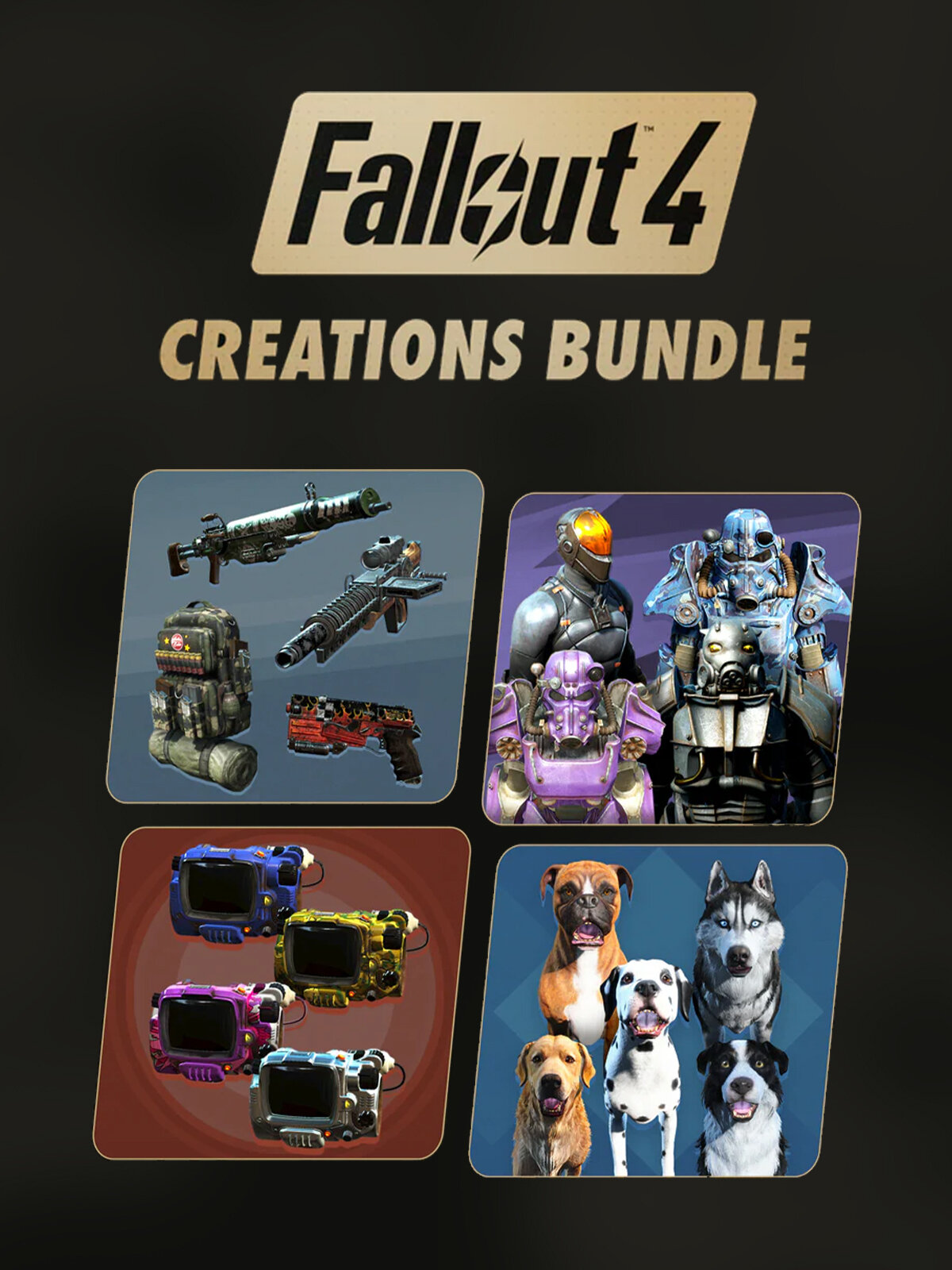 Fallout 4 - Creations Bundle (Steam; PC; Регион активации РФ, СНГ)