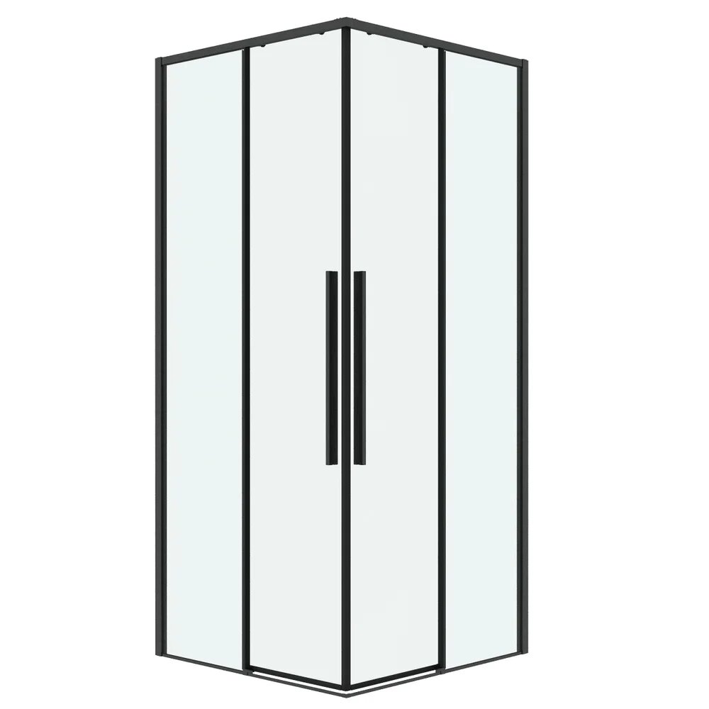 Душевой уголок Grossman Galaxy 300. K33.01.7070.42.00 70х70 см, профиль графит сатин, стекло прозрачное