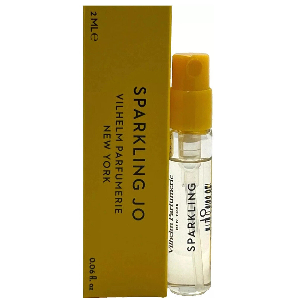 Парфюмерная вода Vilhelm Parfumerie Sparkling Jo миниатюра 2 мл / Пробник духов Спарклинг Джо / Искрящаяся Джо