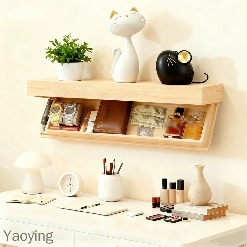 Настенный деревянный скрытый сейф