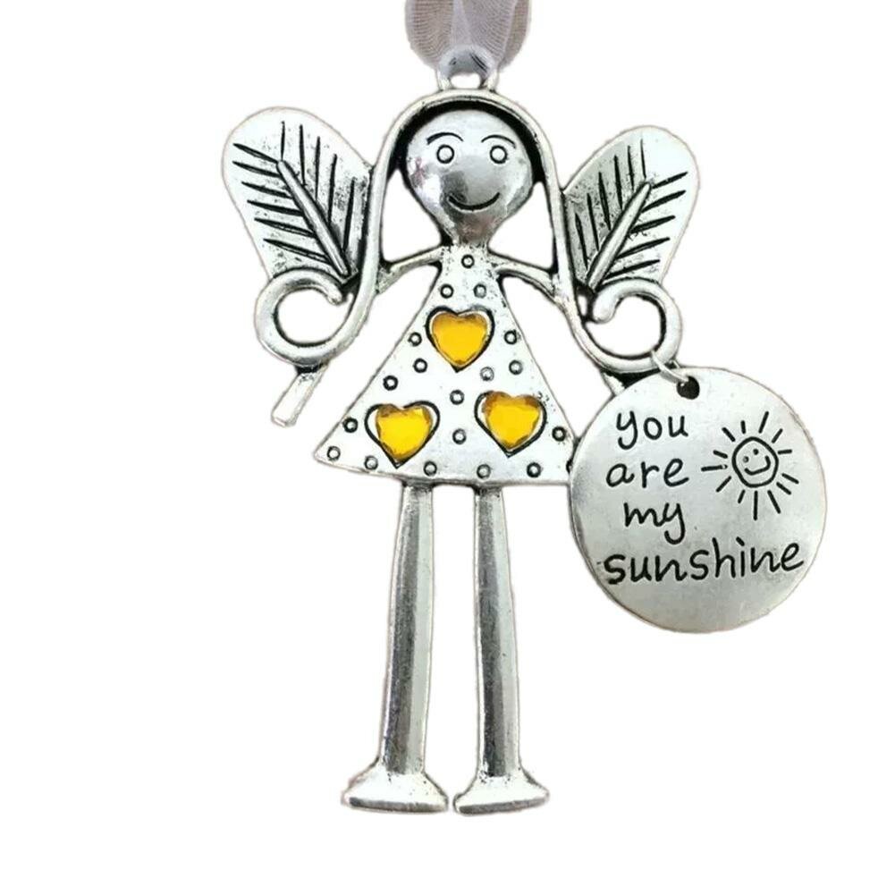 Украшения в виде ангельских крыльев, подвеска-ангел, елочные украшения, памятные рождественские украшения для мам и подруг.