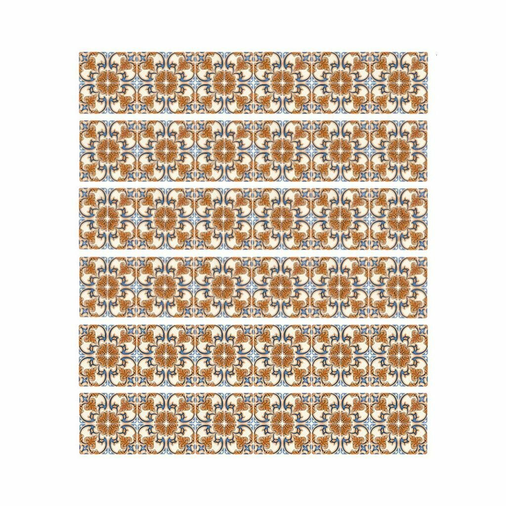 Наклейки на пол и ступени в виде цветов