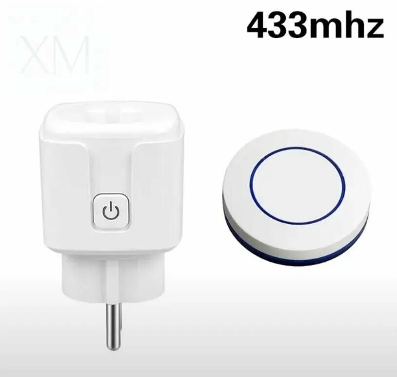 Умная Розетка с кнопкой дистанционного управления