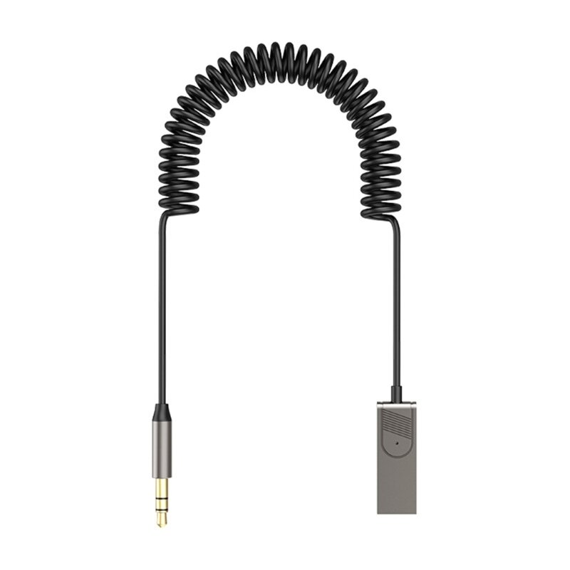 Автомобильный аудиоадаптер Bluetooth 5.4, принимающий 3.5 аудиосигнала