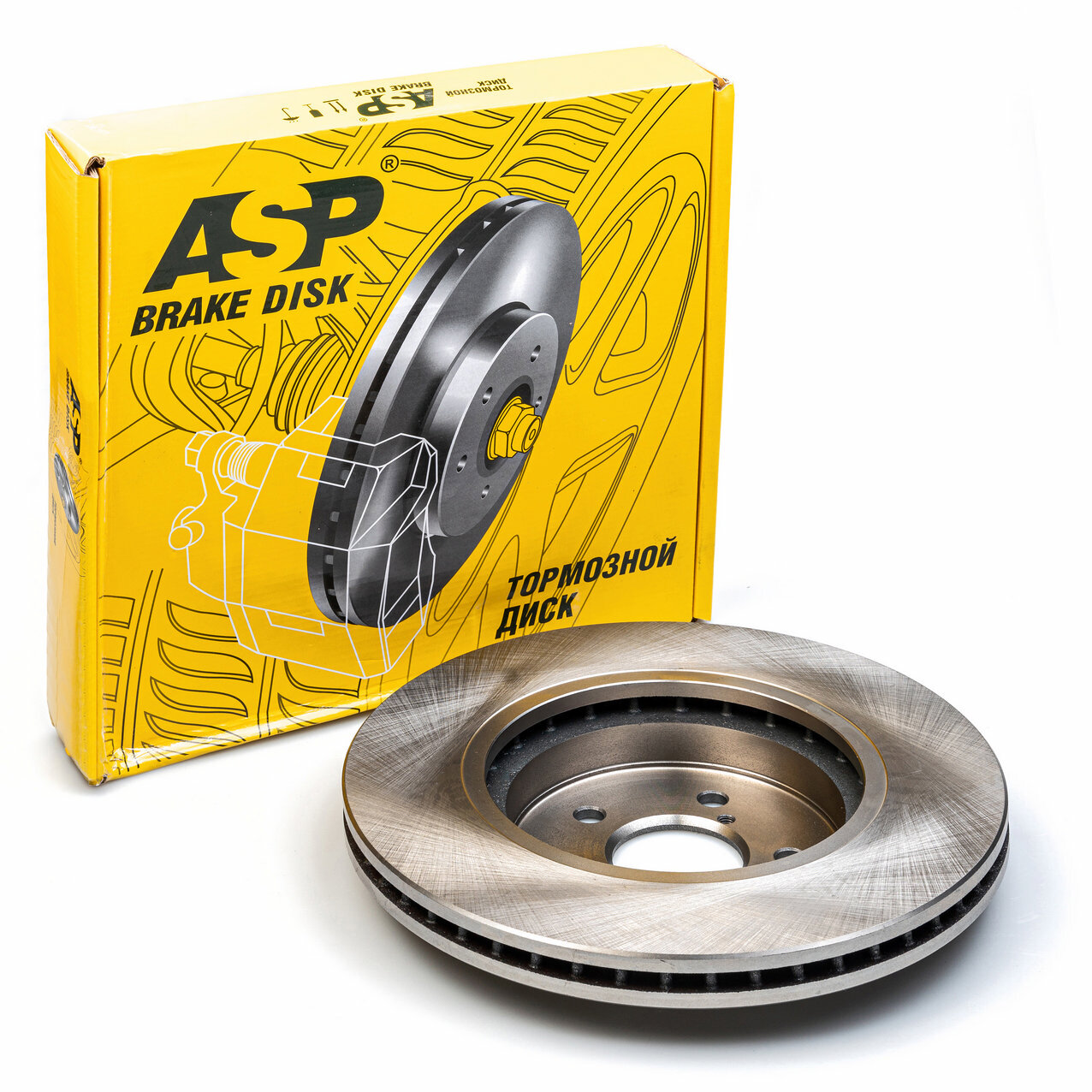 Диск тормозной передний Subaru XV 17- на переднюю ось, вентилируемый D 2 ASP 330208