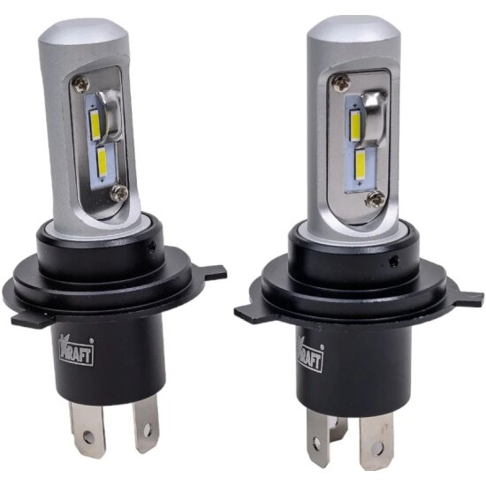 Светодиодная лампа Kraft H4 12/24V 30W 2 шт.