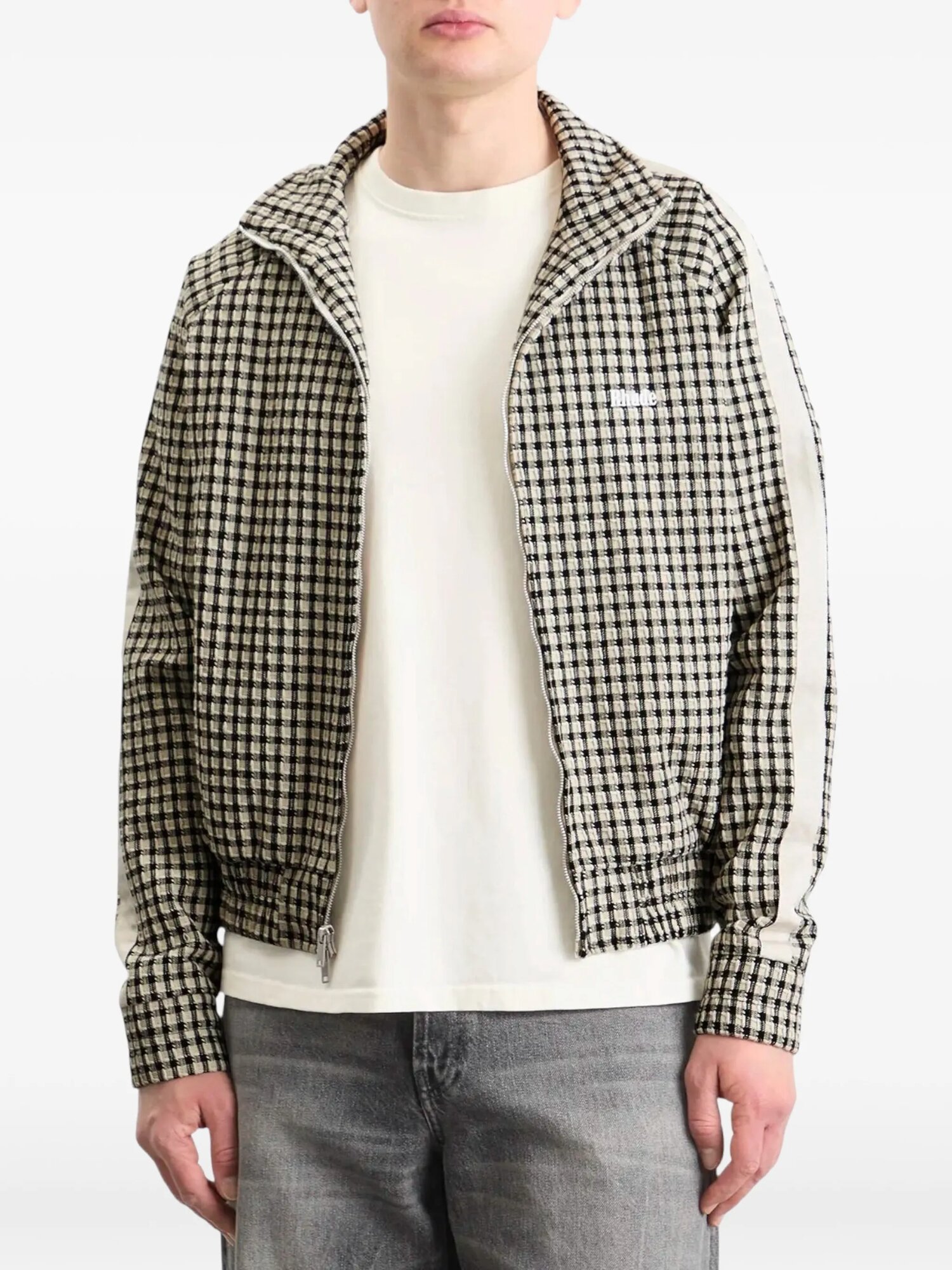 Куртка Rhude Gingham Hamptons, размер M, white — фото 1