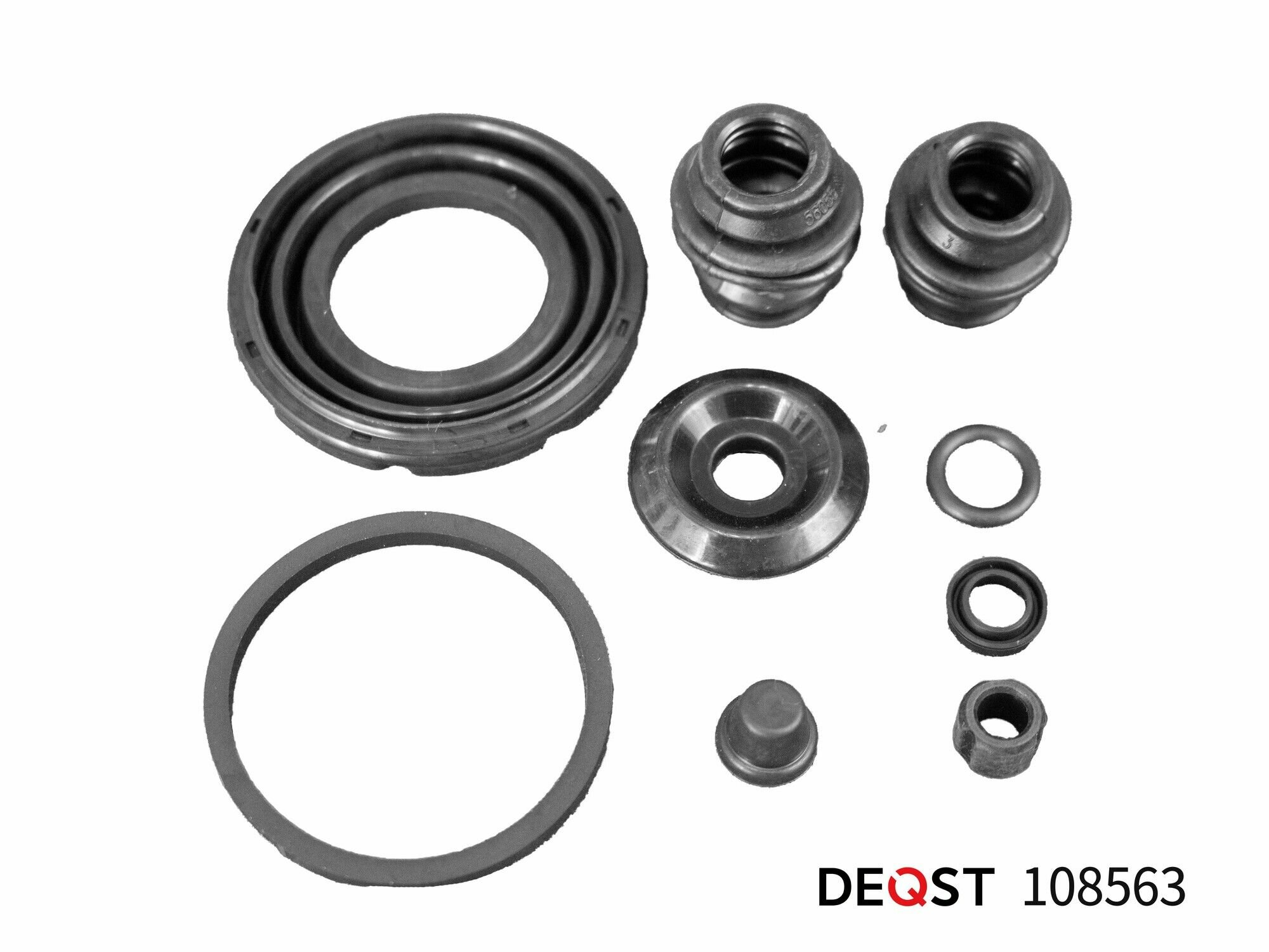 Ремкомплект тормозного суппорта заднего для поршня O 41 mm, Akebono MITSUBISHI OUTLANDER I DEQST 108563