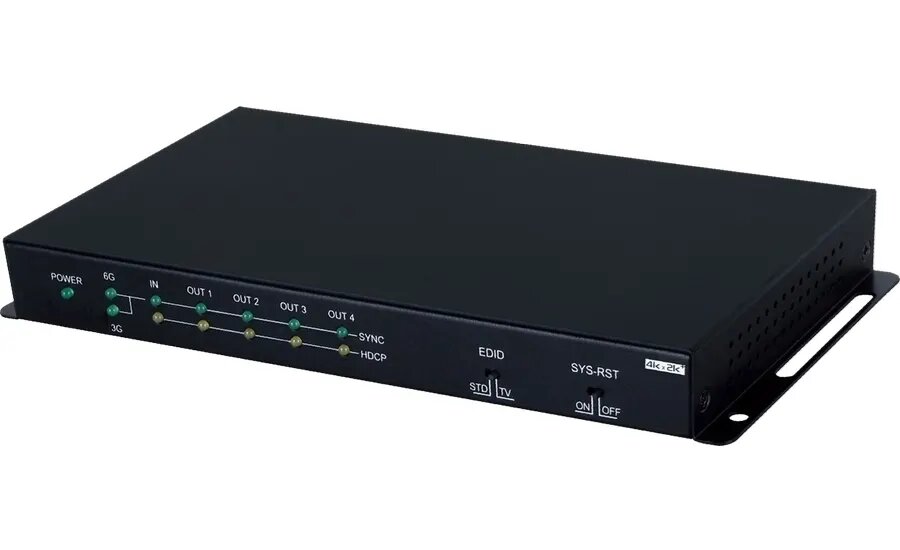 Усилитель-распределитель сигналов HDMI Cypress CPLUS-V4T