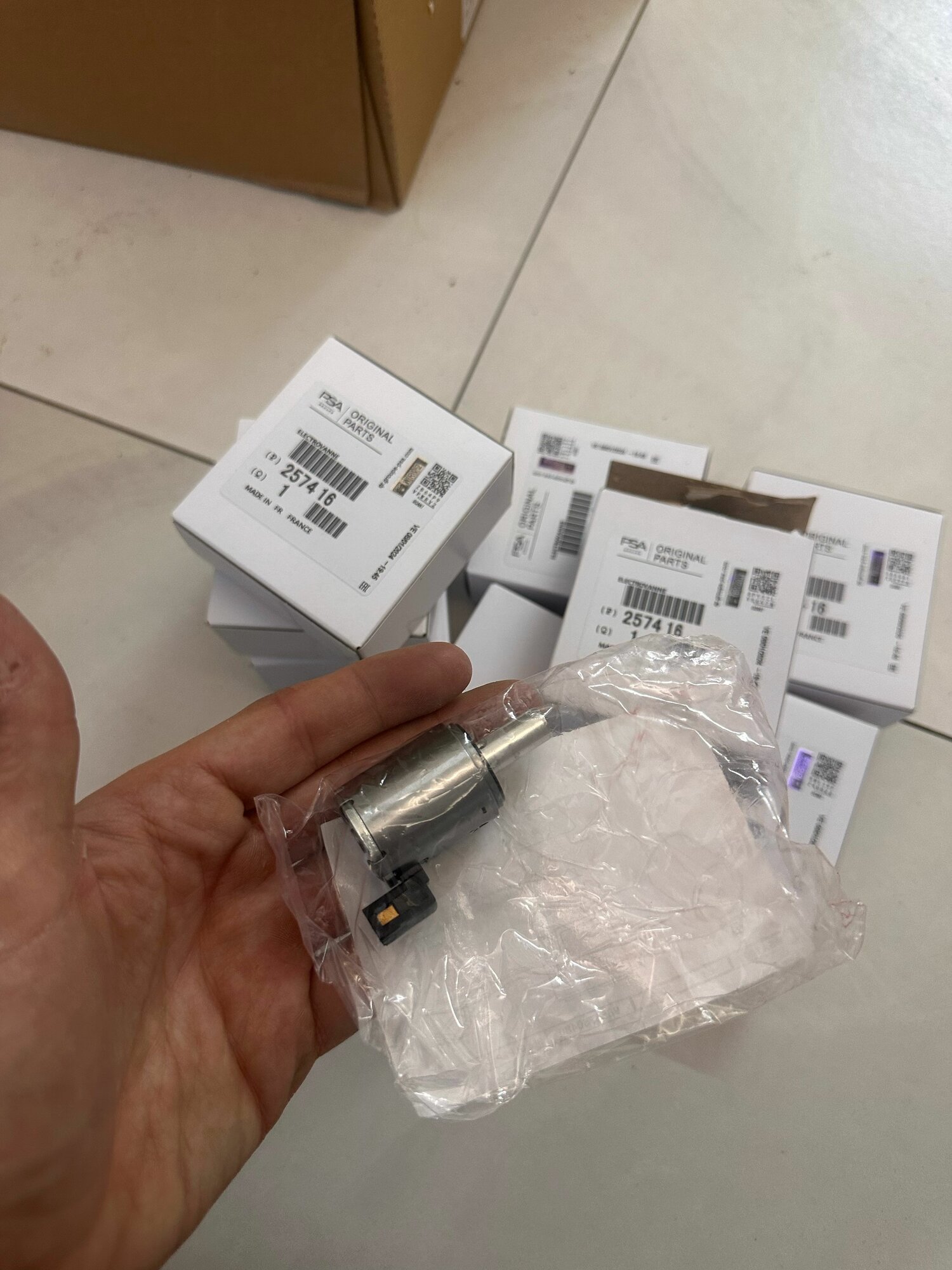 Клапан соленоид для АКПП AL4-DP0 257416 пежо ситроен