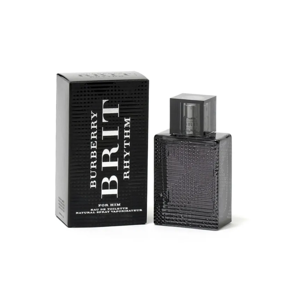 Burberry Brit Rhythm For Him 30 мл туалетная вода мужская, кожаные