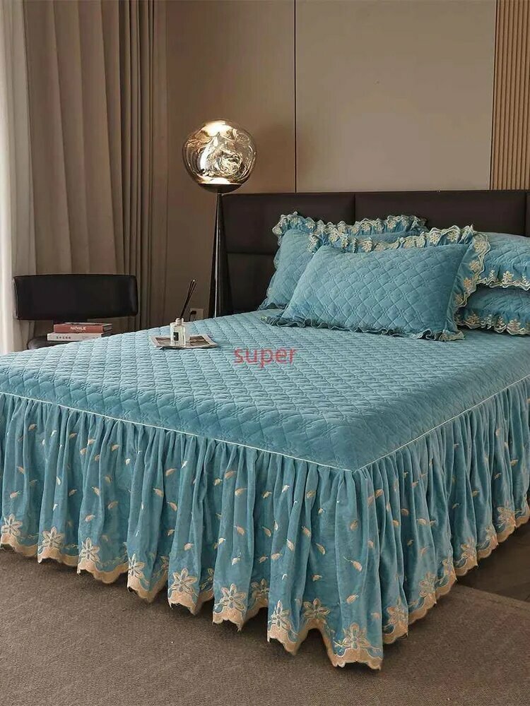 AiWinsure Покрывало Velvet bedspreads, Вельбоа с размерами: 220 см х 200 см