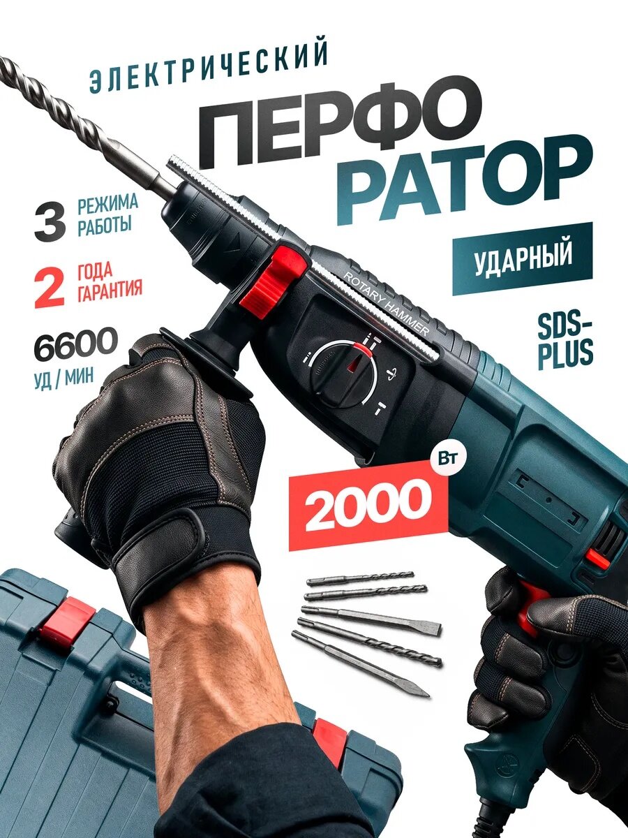 Электрический сетевой перфоратор