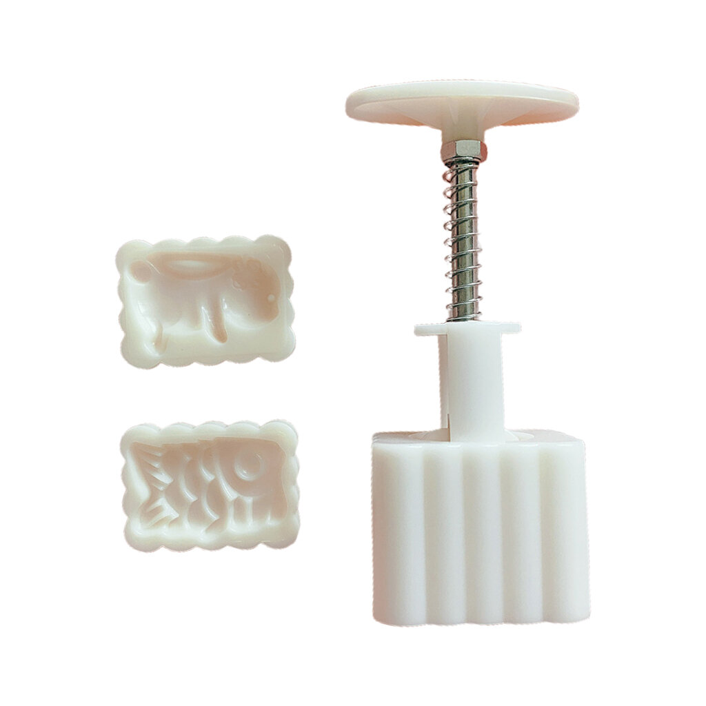 Выпечка, Украшающая Лунный Пирог, Форма Для Кролика С Рисунком Карпа, Бомбочки Для Ванны, Подарок Прочный