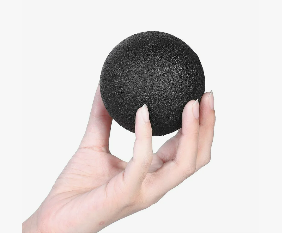 Мяч массажный одинарный для тела BRADEX 65мм (черный) MG10019462