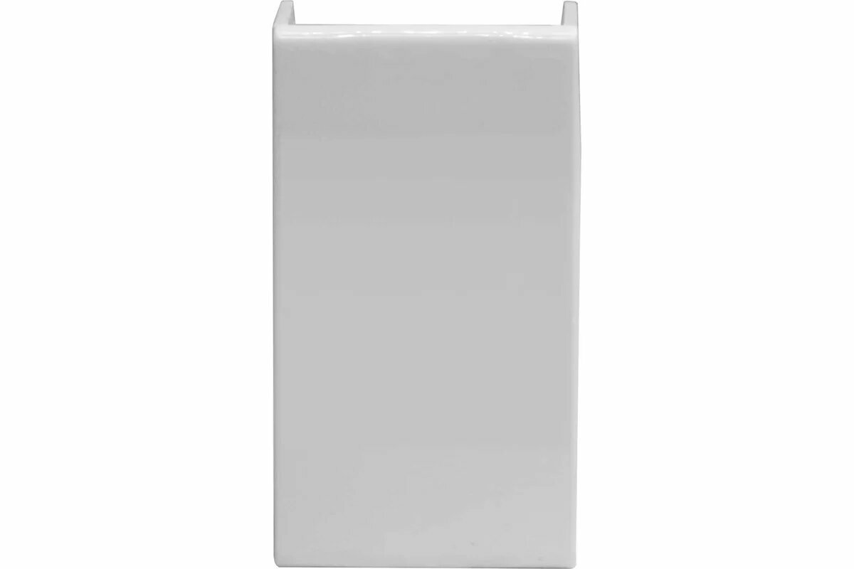 Viva заглушка DKC на 1 модуль белая 45016DIY для электрики скрытого монтажа