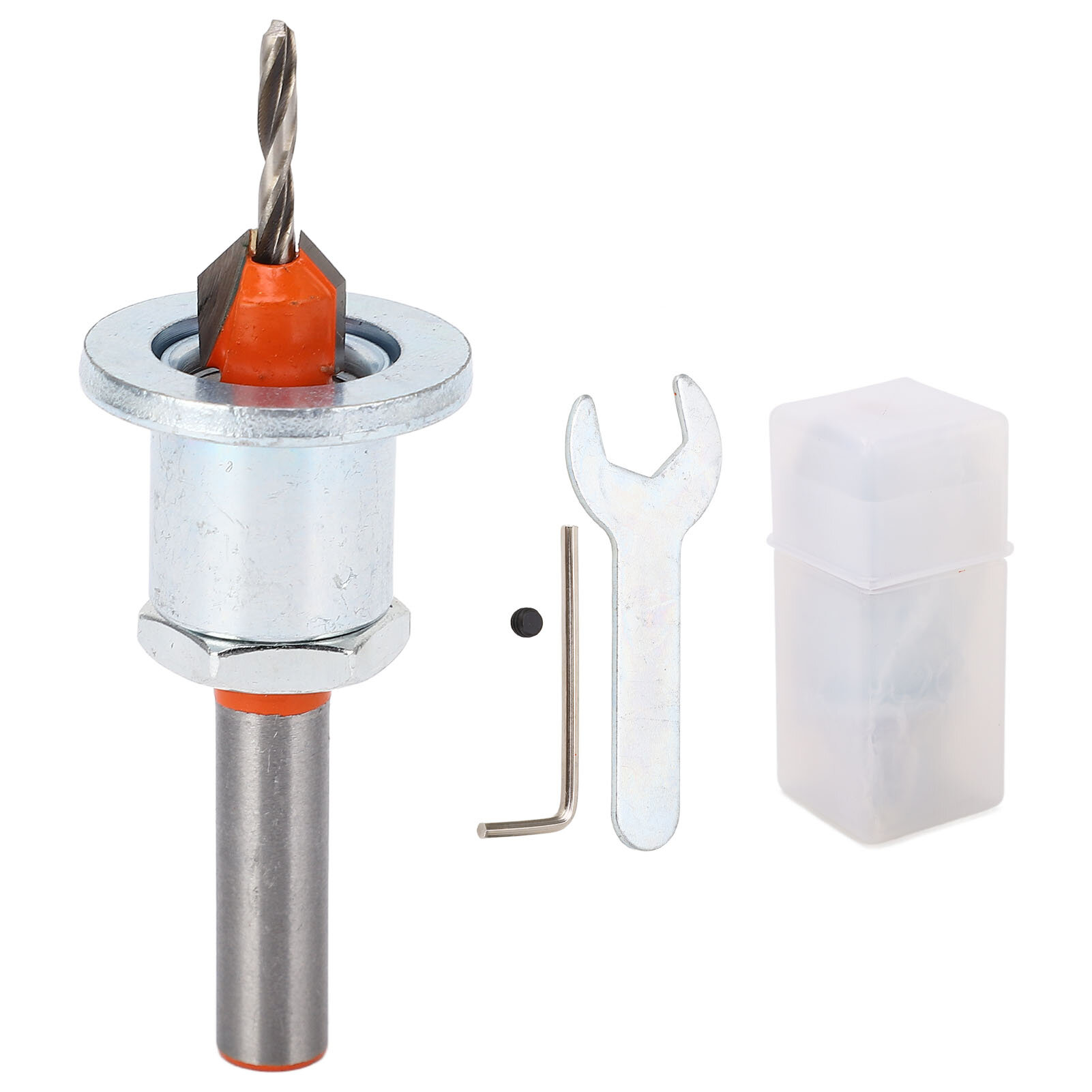 Набор зенкерных долот, регулируемая глубина, для дерева, саморезов,