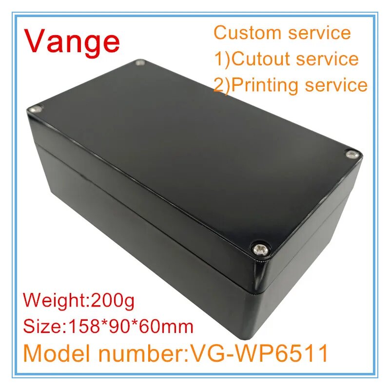Пластиковая распределительная коробка Vange enclosure ABS 158*90*60 мм beige