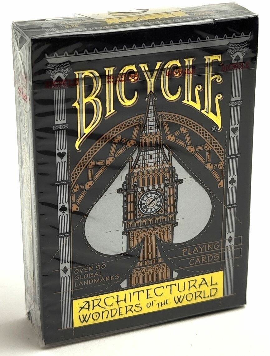 Игральные карты Architectural Wonders Of The World