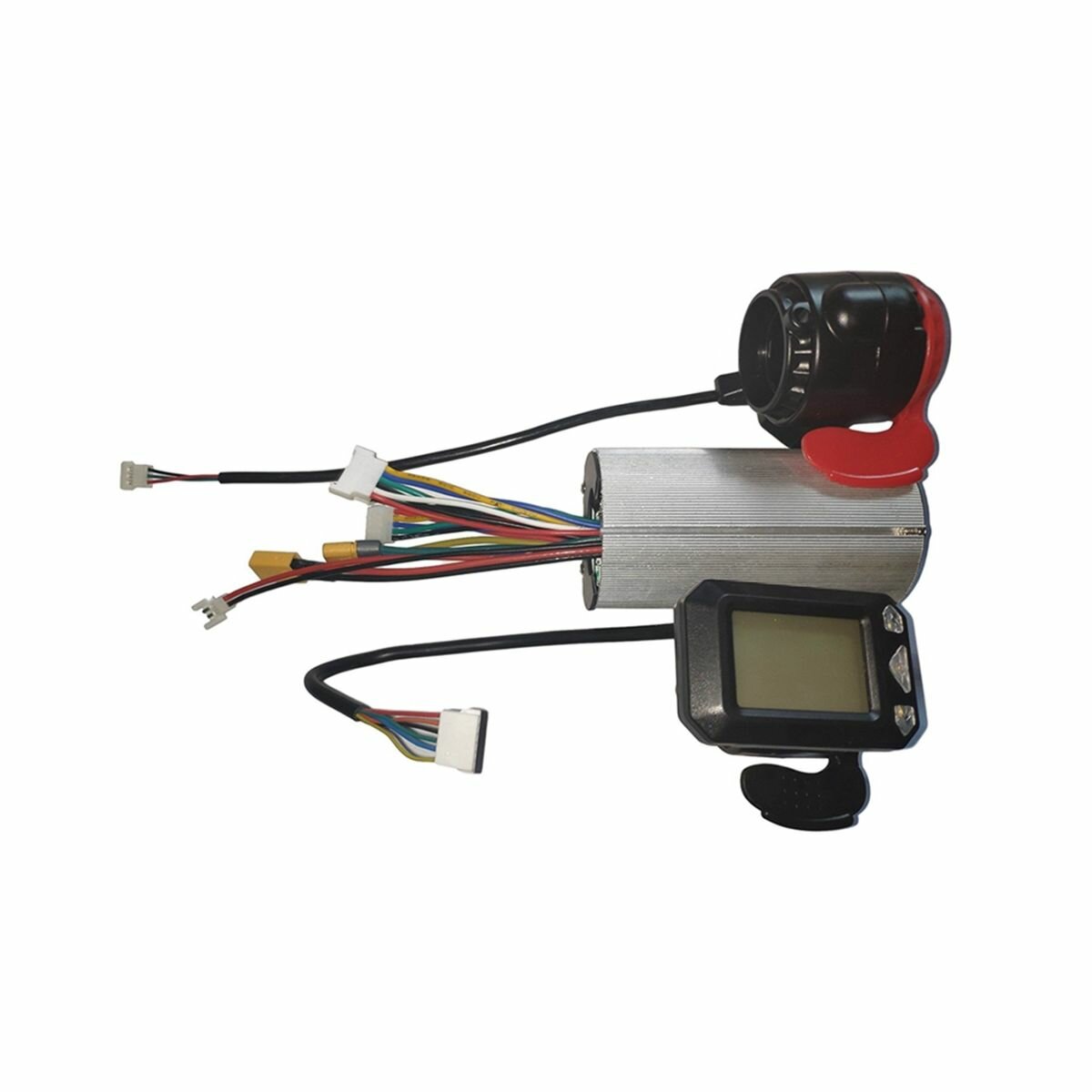 Электрический велосипед для скутера, контроллер 36 В, 350 Вт, комплект тормозов с ЖК-дисплеем, аксессуары для электрического велосипеда из сплава -LJ