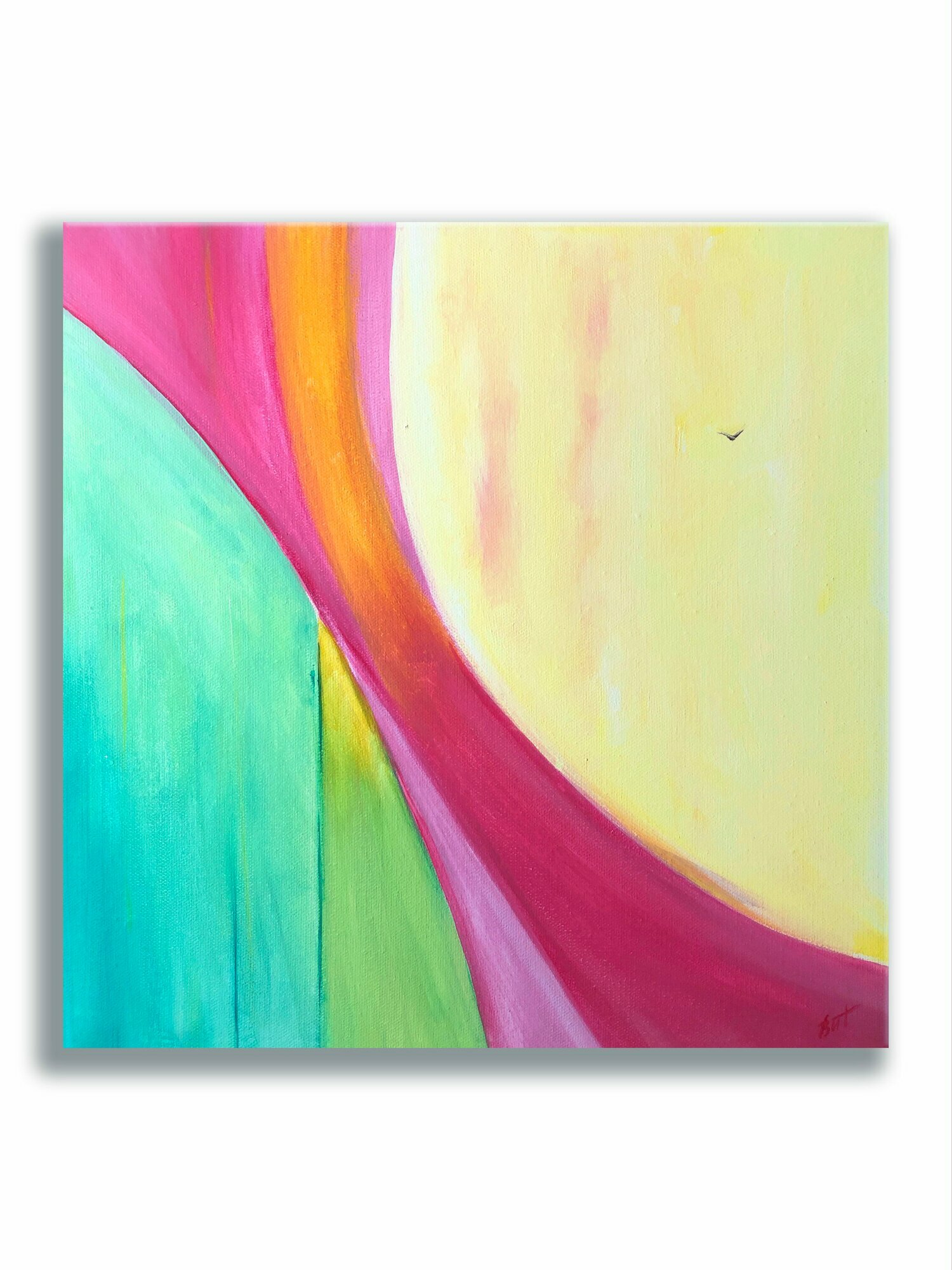 Интерьерная картина "Путешествие души" Абстракция 40х40 см